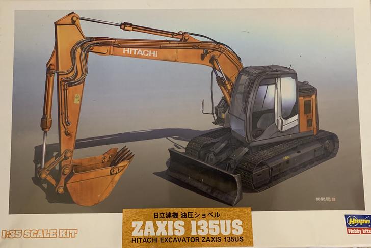 1/35 scale model of a Hitachi Zaxis 135US Excavator - KSM-IPMS ...